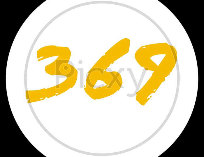 Image of Mysterious 369 number code illustration art background ...