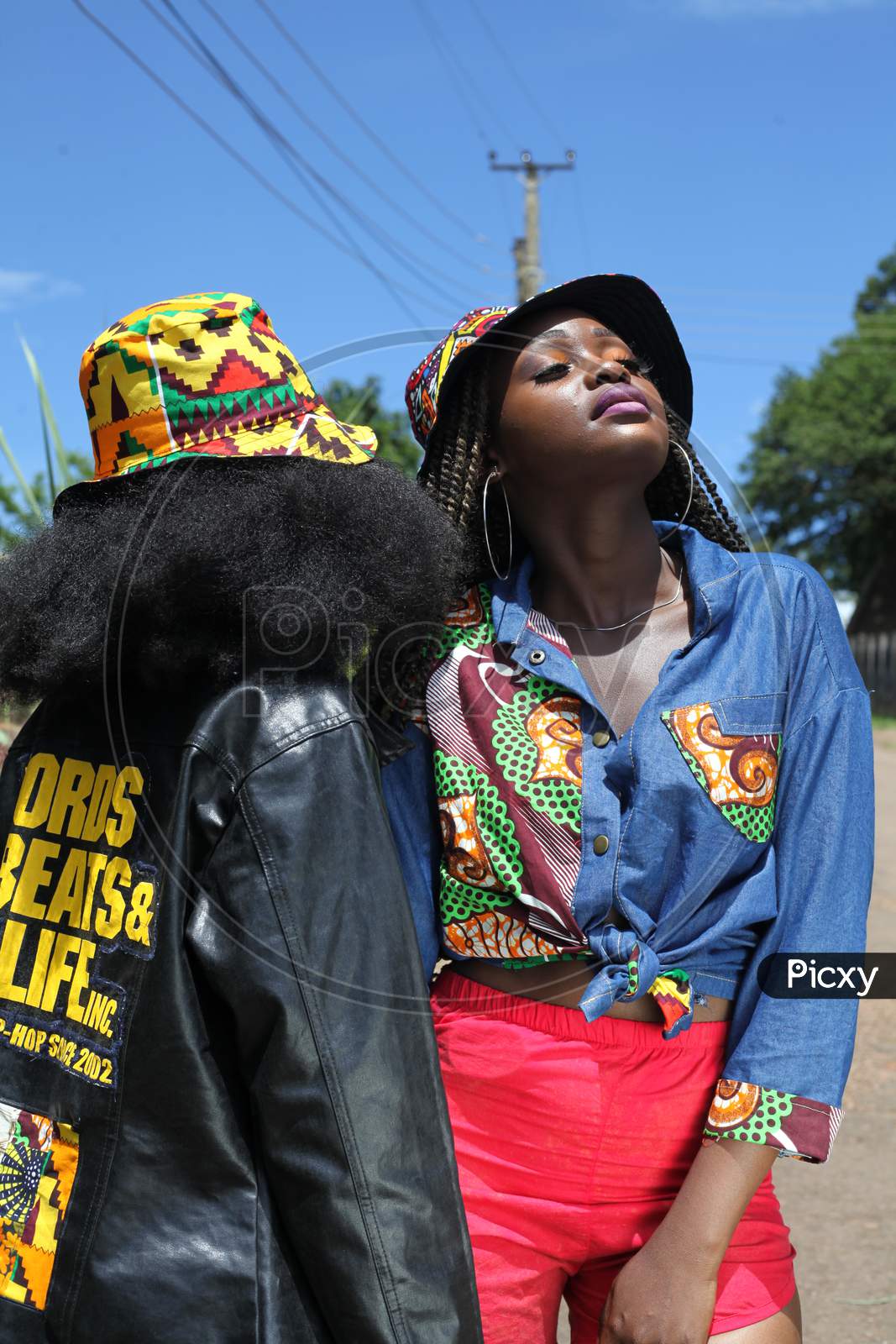 Image of Beauty this African American lady is wearing the Traditional ...