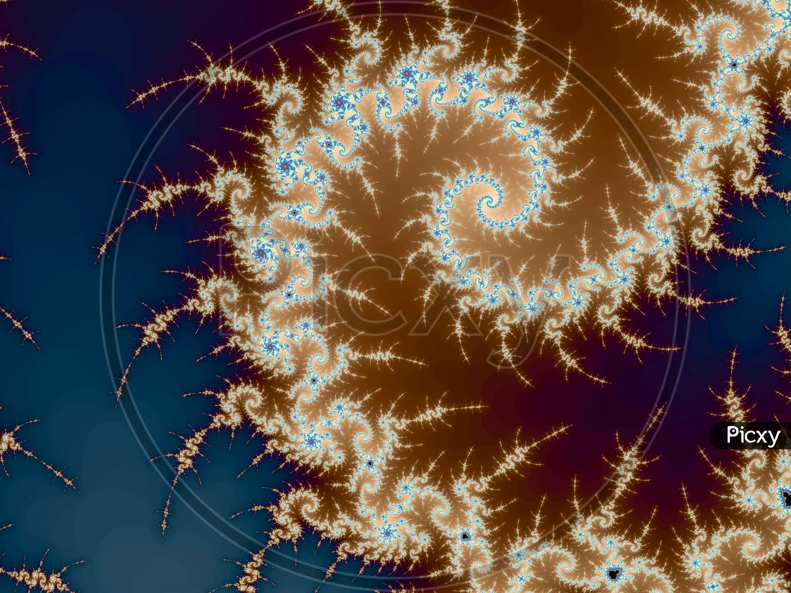 Image of Beautiful Zoom Into The Infinite Mathemacial Mandelbrot Set ...
