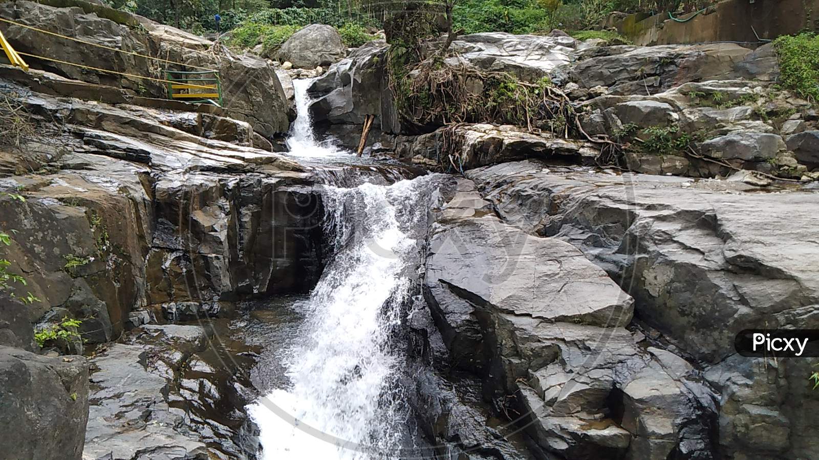Image of Keralamkundu waterfall karuvarakundu Malappuram-WZ911407-Picxy
