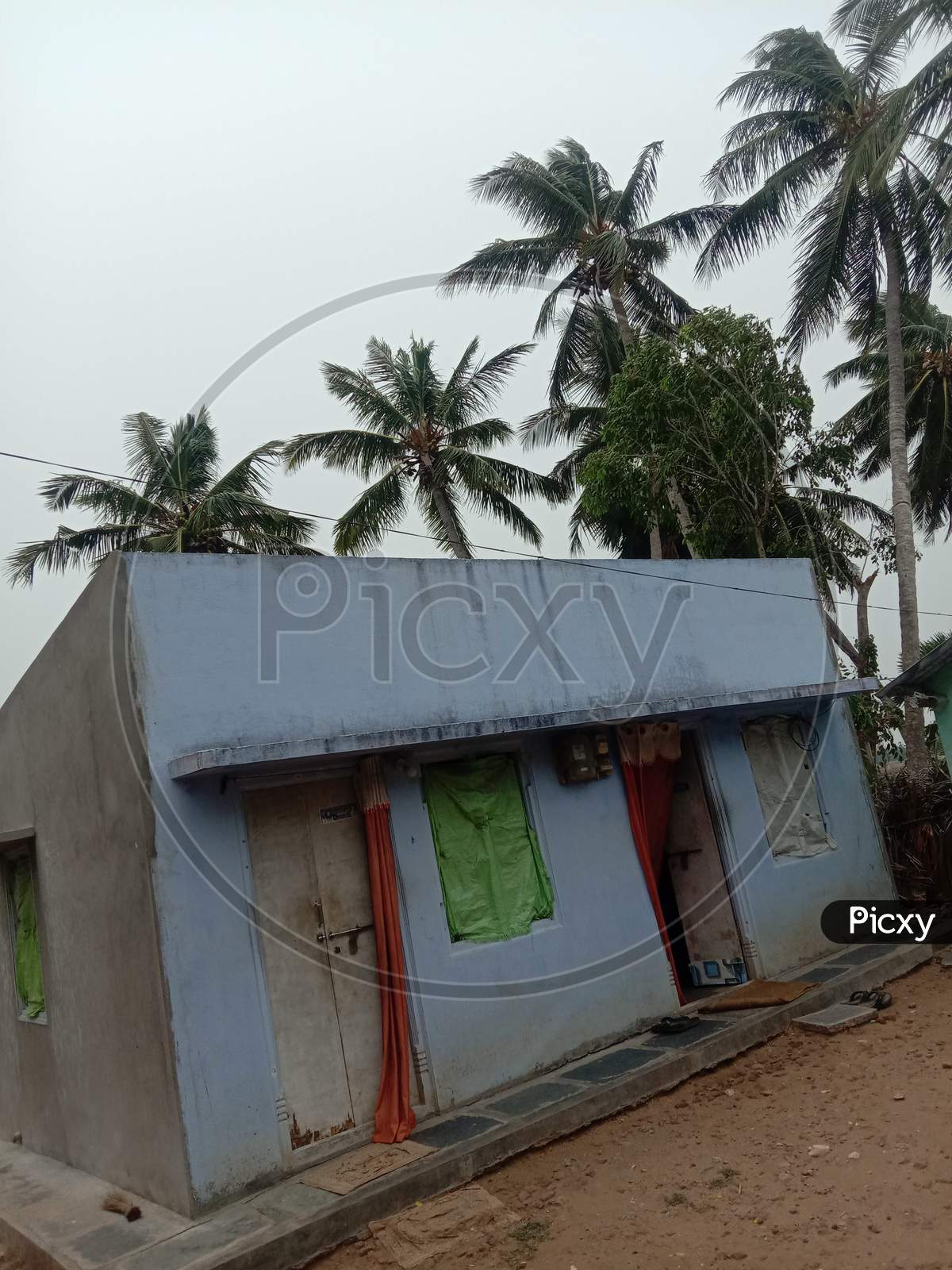 Image of Villages houses as like same .. beautiful home's in village's ...