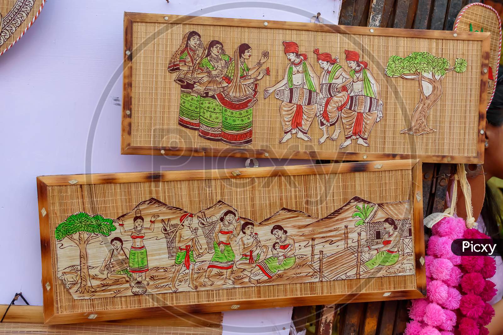 Image of Colourful Handicrafts Are Being Prepared For Sale In Kolkata ...