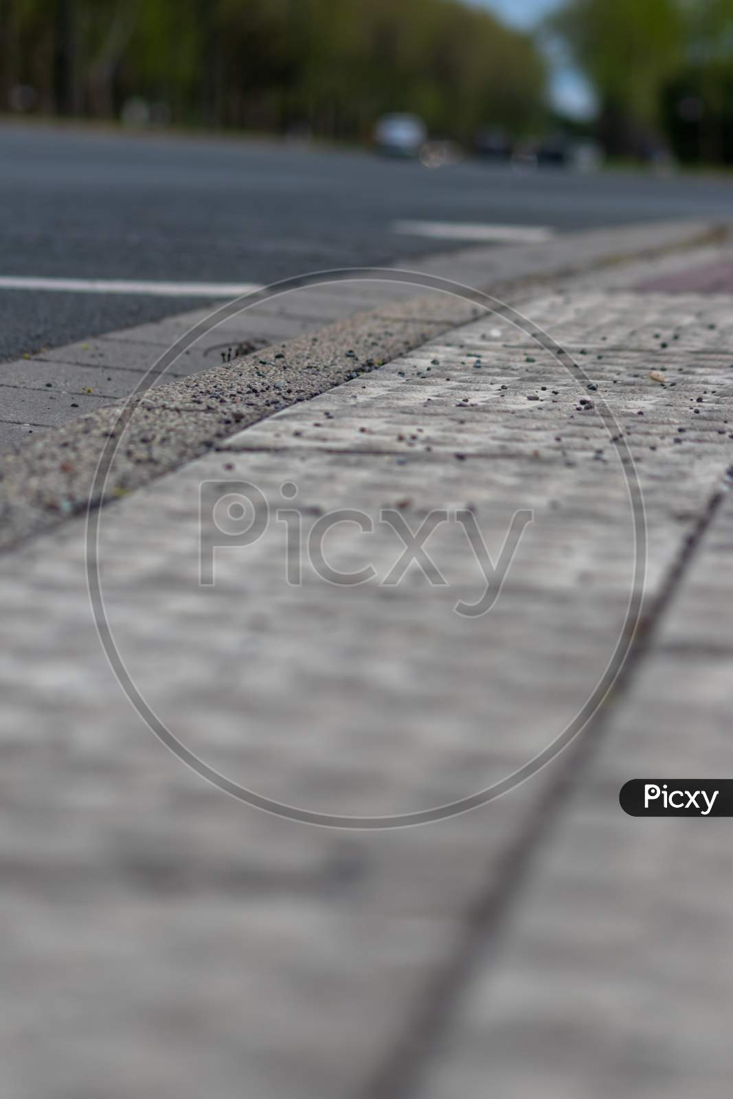 Image of Danger in road traffic for blind people and disabled people is ...