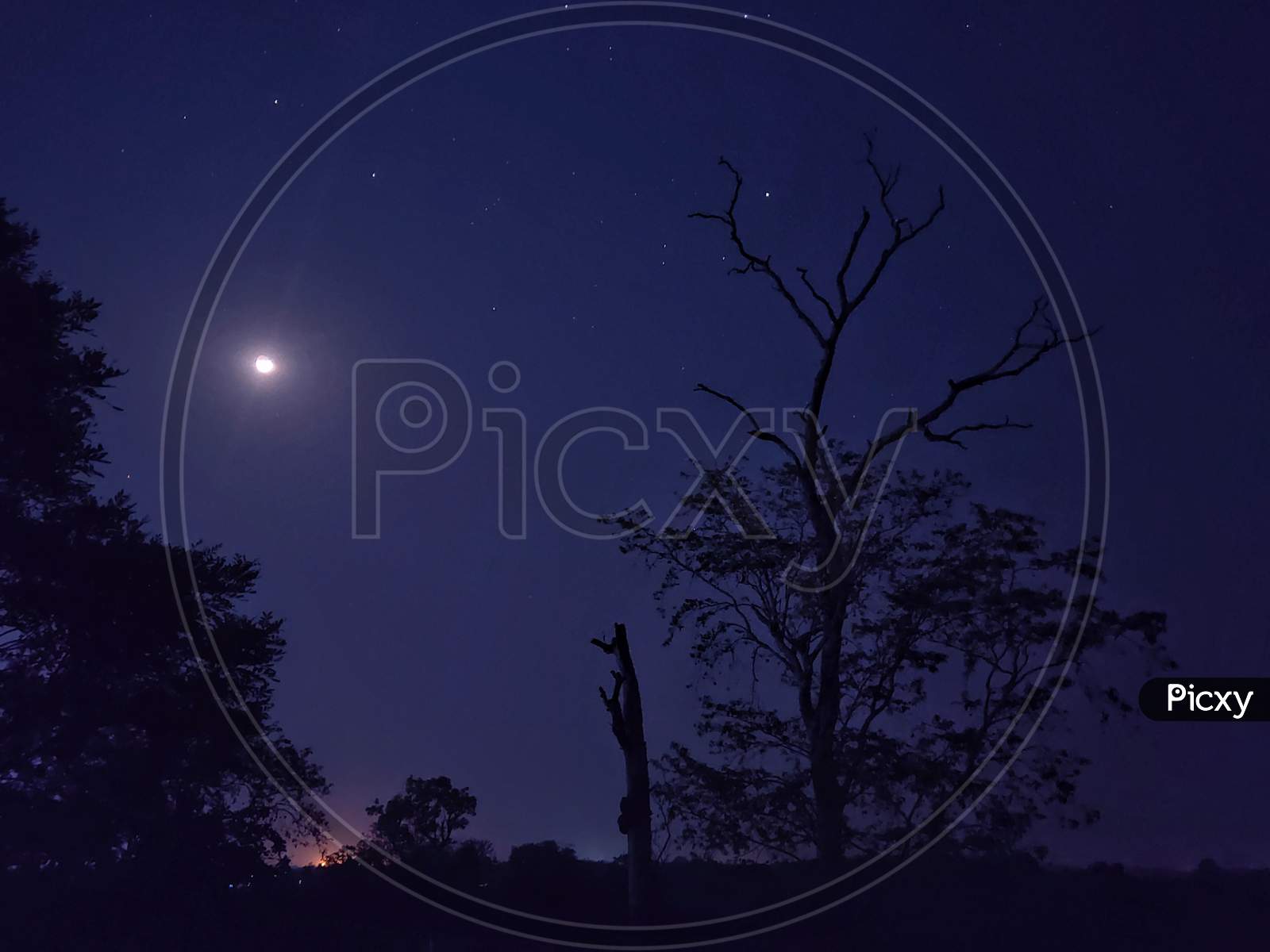 Sad Night Sky Wallpaper