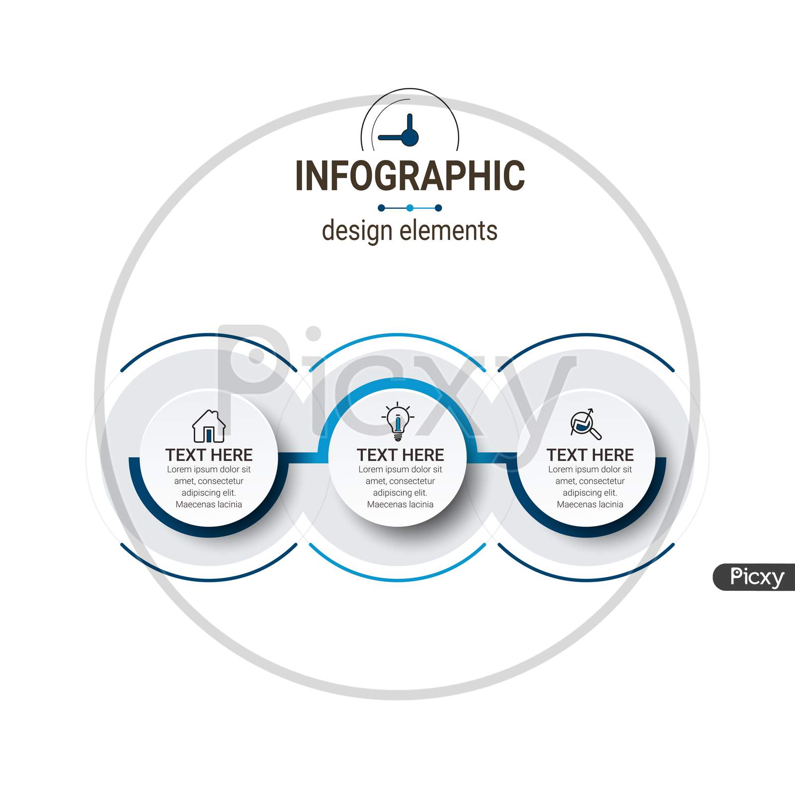 Image of Infographics design vector and marketing icons. Can be used ...