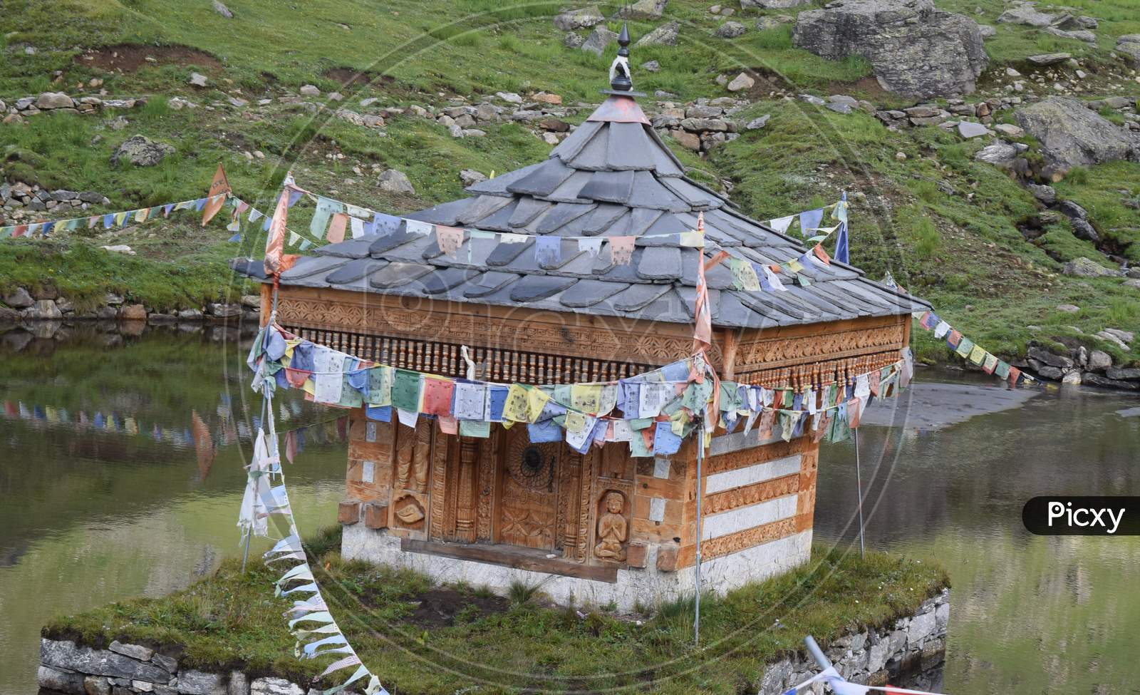 Image of view of KINNAR KALASH kinnaur Himachal pradesh-JJ259166-Picxy