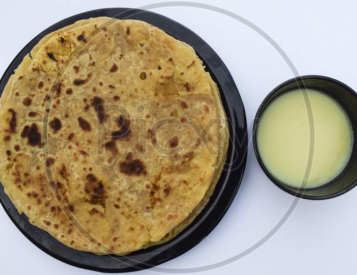 Image of Indian Special Dish Bobbatlu Or Bhakshalu A Telugu Sweets For ...