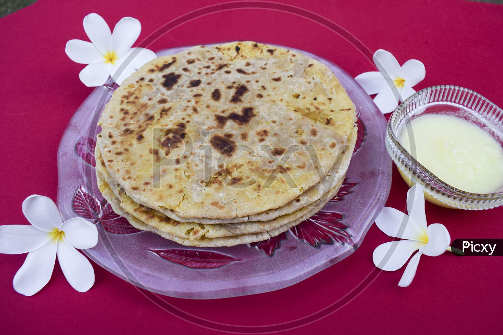 Image of Indian Special Dish Bobbatlu Or Bhakshalu A Telugu Sweets For ...