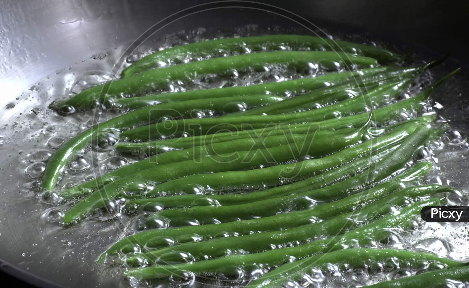 Image of Close up photo of fresh, cooking, vegetarian, healthy, legume ...