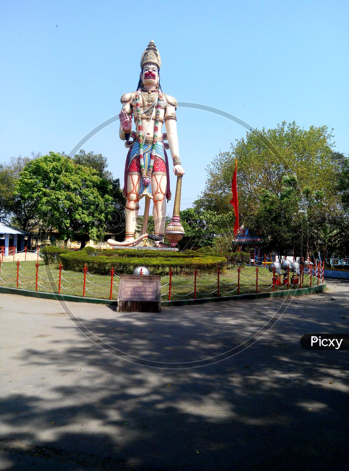 Image of Statue of Hanuman Vatika at Rourkela, Odisha.-KA270946-Picxy