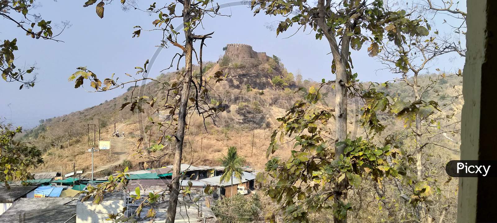 Image of Ramgarh fort, mahurgad image-AV794670-Picxy