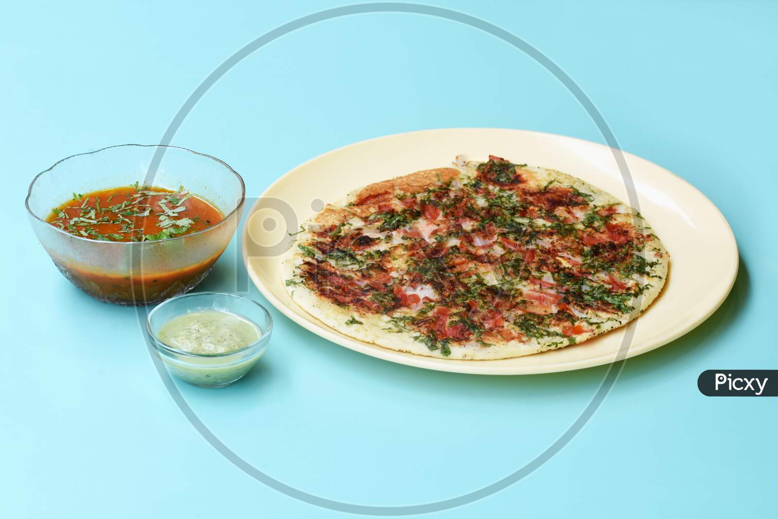 Image of South Indian Food Uttapam Also Known As Ooththappam, Rava ...