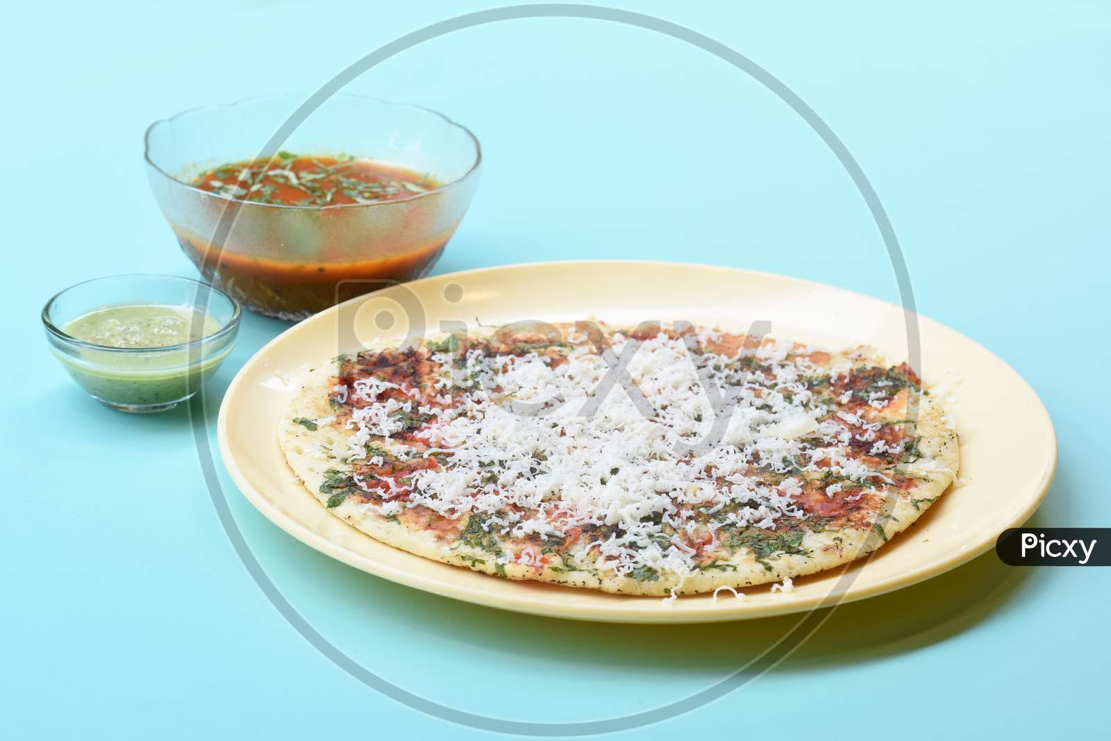 Image of South Indian Food Uttapam Also Known As Ooththappam, Rava ...