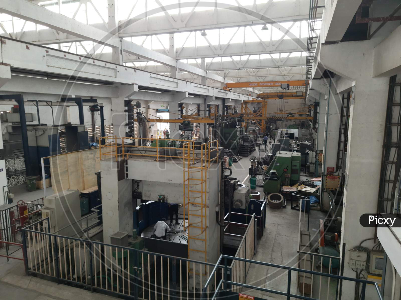 Image of Inside View Of Larsen And Turbo Valves Factory With Big ...