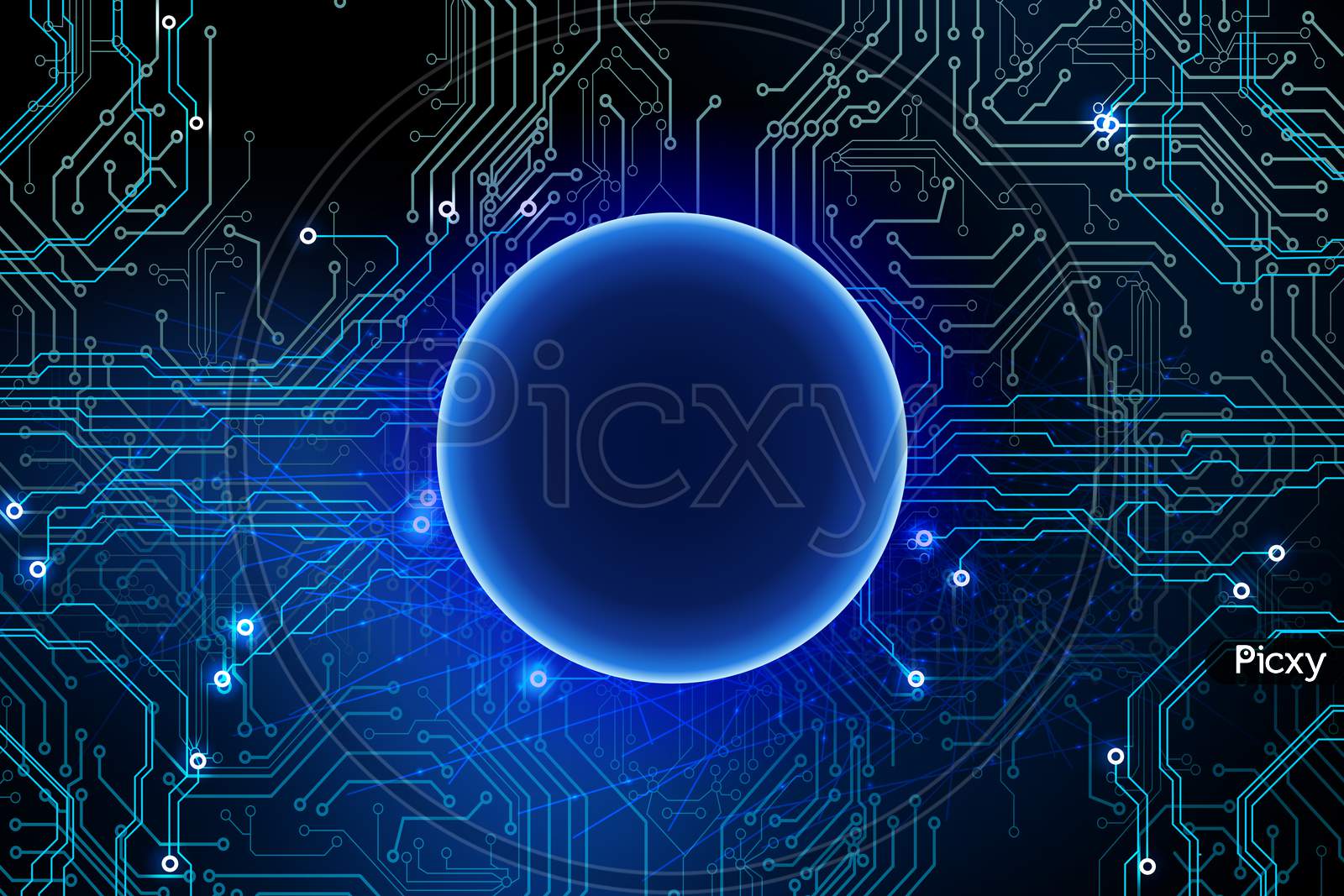 Image of Abstract Technology connection background. Vector illustration ...