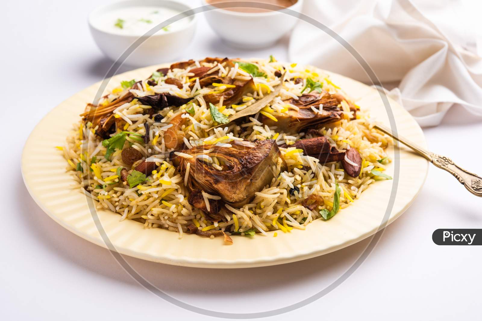 Image of Kathal Biryani Is Made Using Raw Jackfruit Pieces Cooked ...
