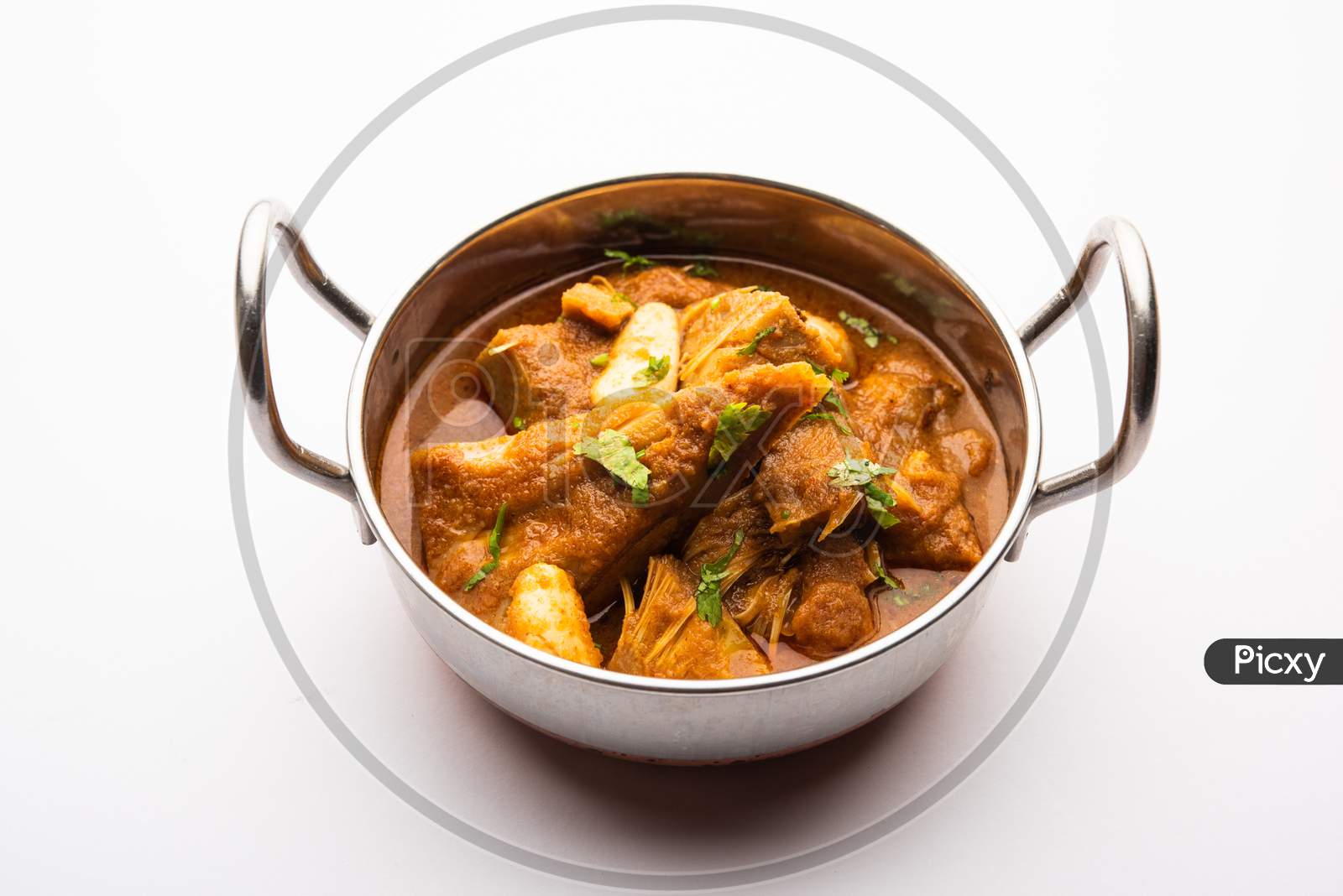 Image of Jackfruit Masala Sabji Or Fanas Sabzi Or Indian Style Spicy ...