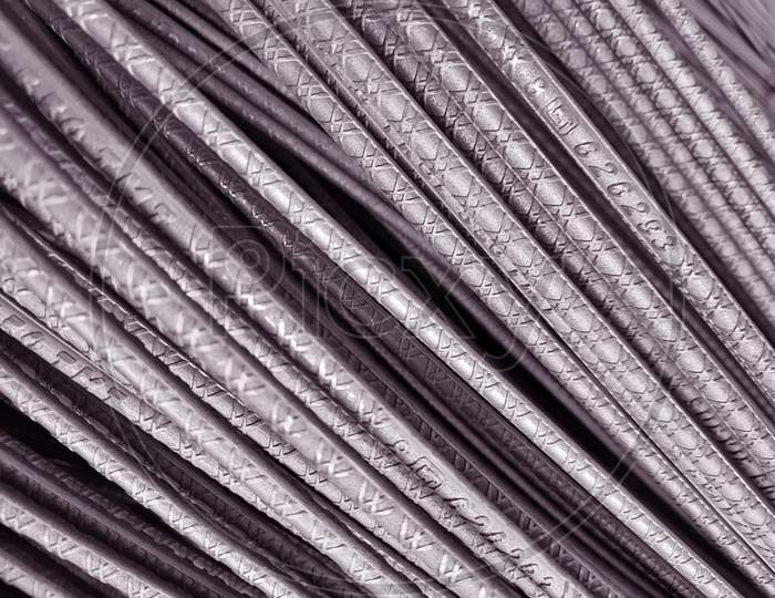 Image of Building Construction Material Mild Steel Tmt Bars In The Size Of 16, 8, 10 And 12Mm ...