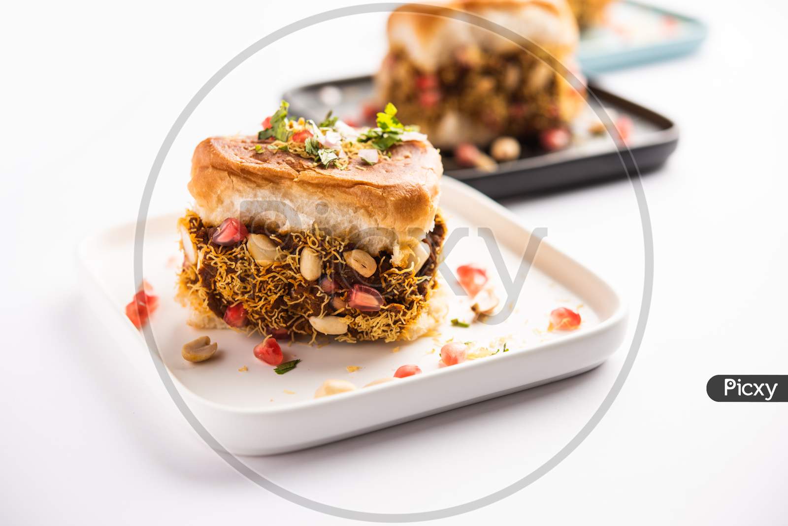 Image of Dabeli, Kutchi Dabeli Or Double Roti Is A Popular Snack Food ...