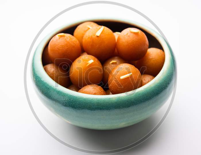 Image of Gulab Jamun Is A Milk-Solid-Based Sweet Dumpling Popular In ...