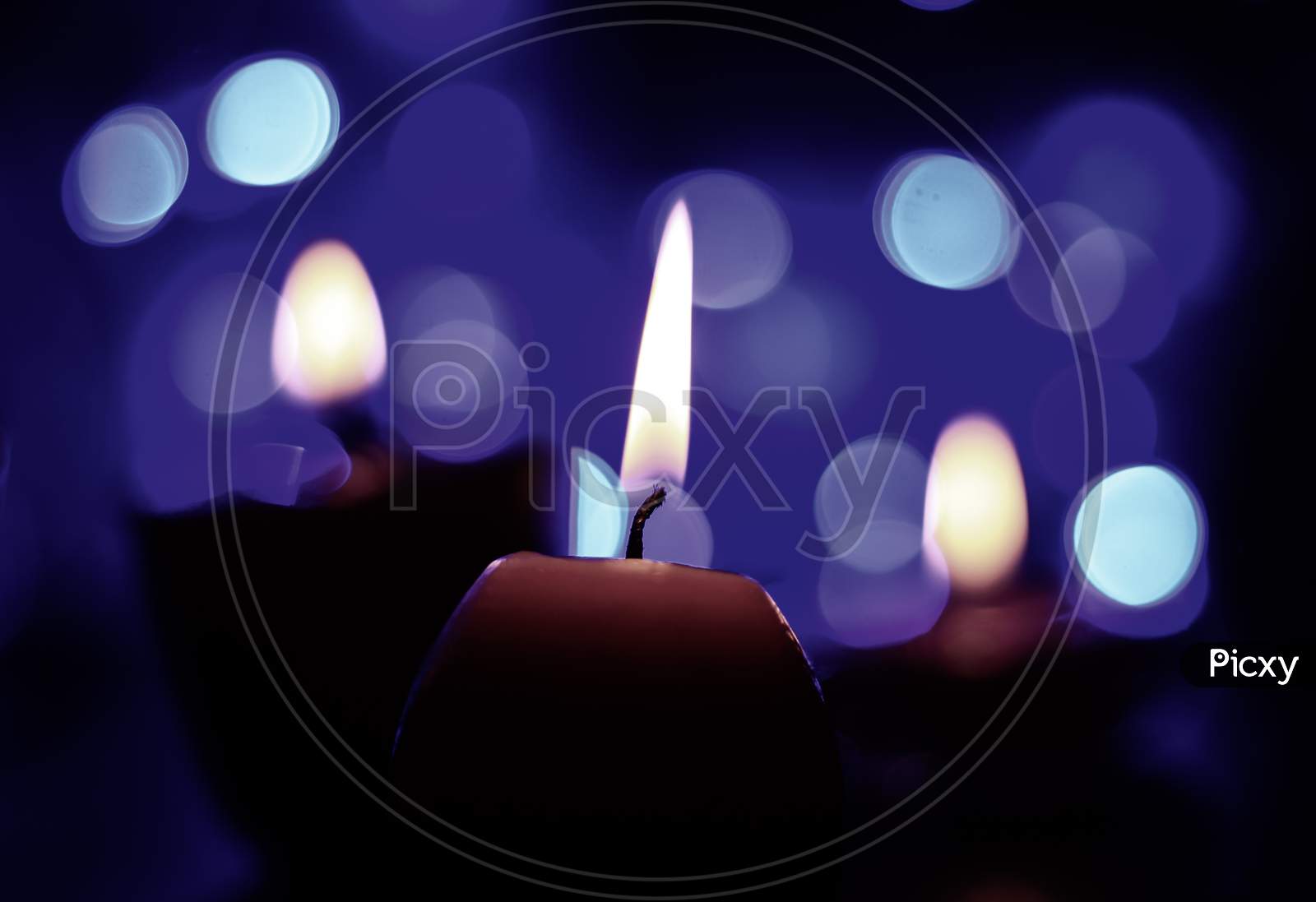 Candle Night Wallpaper
