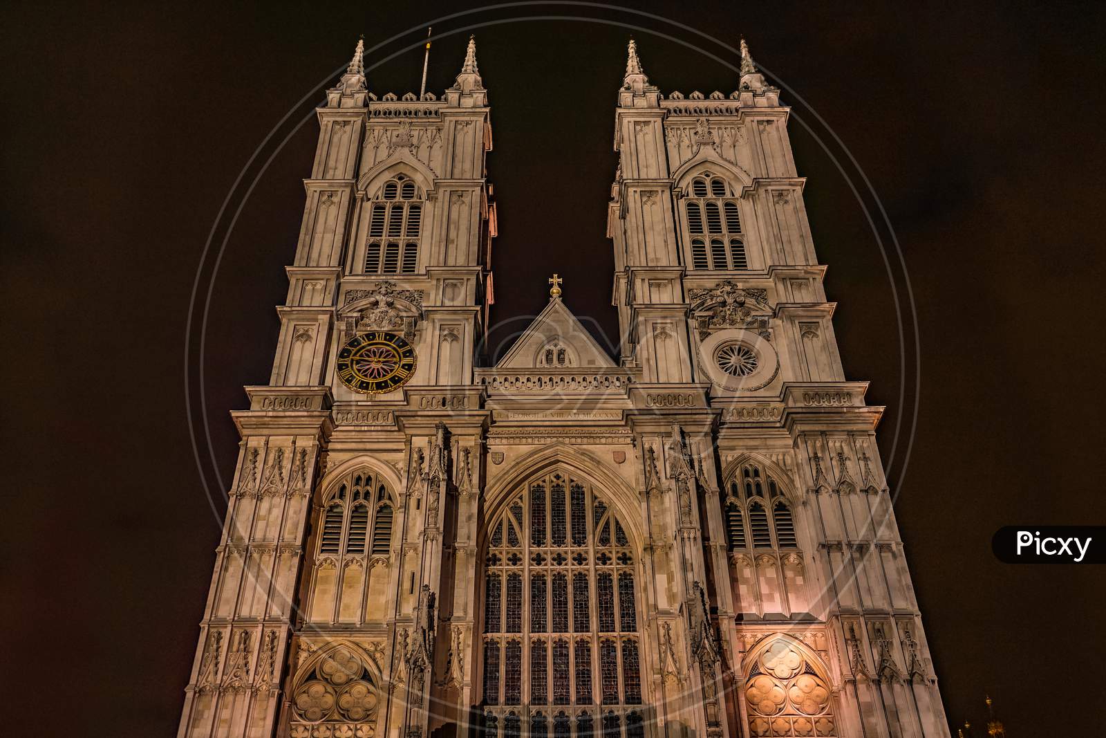 Westminster Abbey At Night