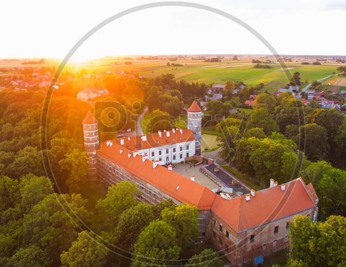 Image of Trakai Castle: Medieval Gothic Island Castle, Located In Galve ...