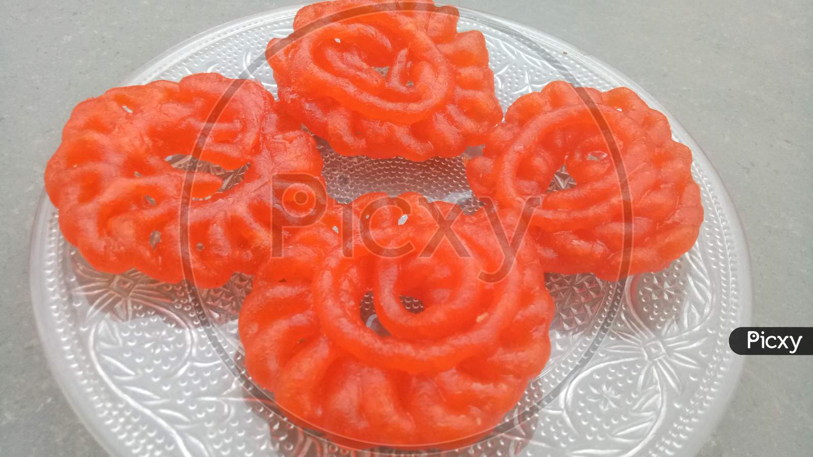 Image of Indian Sweet Food Imarti Also Know as Amriti, Omriti, Jahangir ...