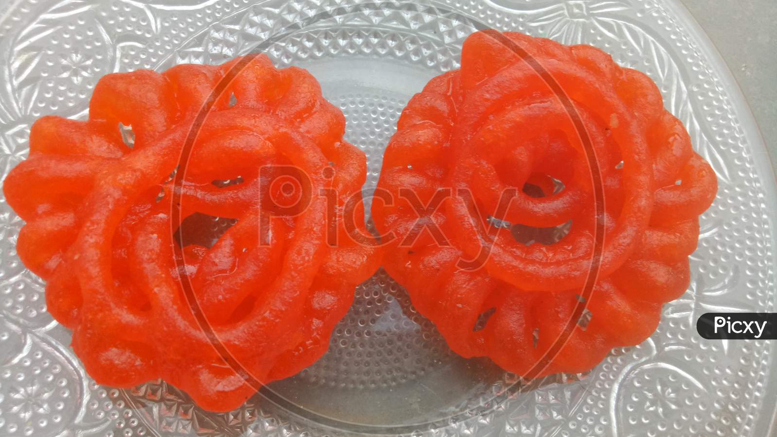 Image of Indian Sweet Food Imarti Also Know as Amriti, Omriti, Jahangir ...