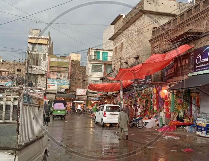Image of pakistan rawalpindi banni market bazaar-HW367130-Picxy