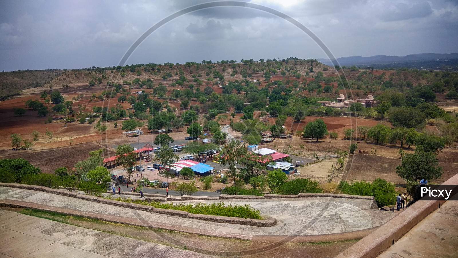 Image of Rani Roopmati's Mahal Mandu Indore Heritage Landscape-RG531909 ...