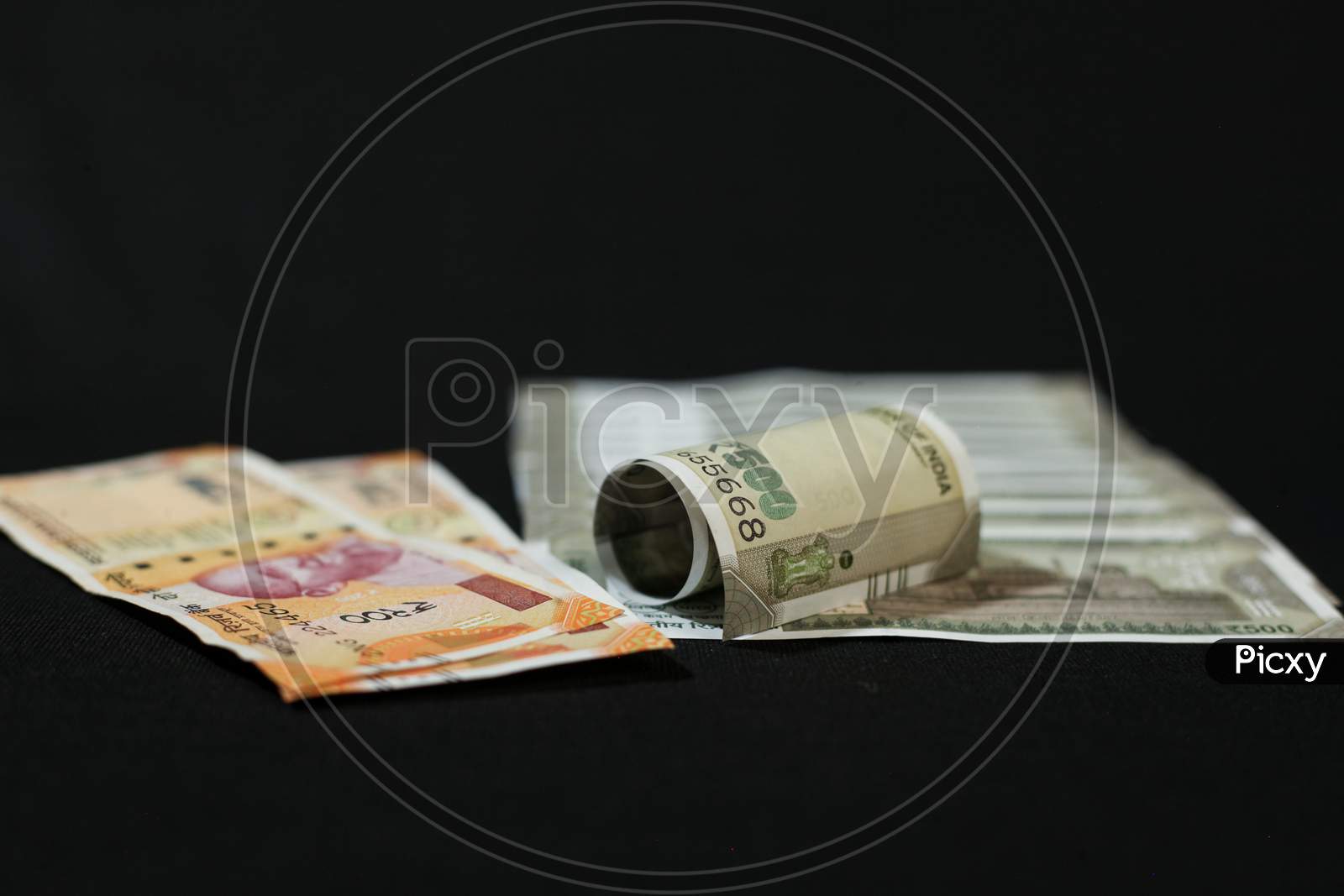 Image of Creative Picture of Indian Rupees Or Currency 200rupees and ...