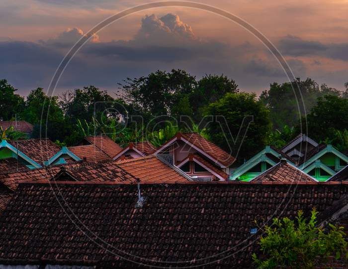 Image of Dusk time in East Java, Indonesia-OY431242-Picxy