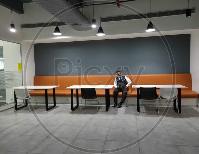 Image of Office spaces, coridoor area, Books Spaces, Book Shelf ...