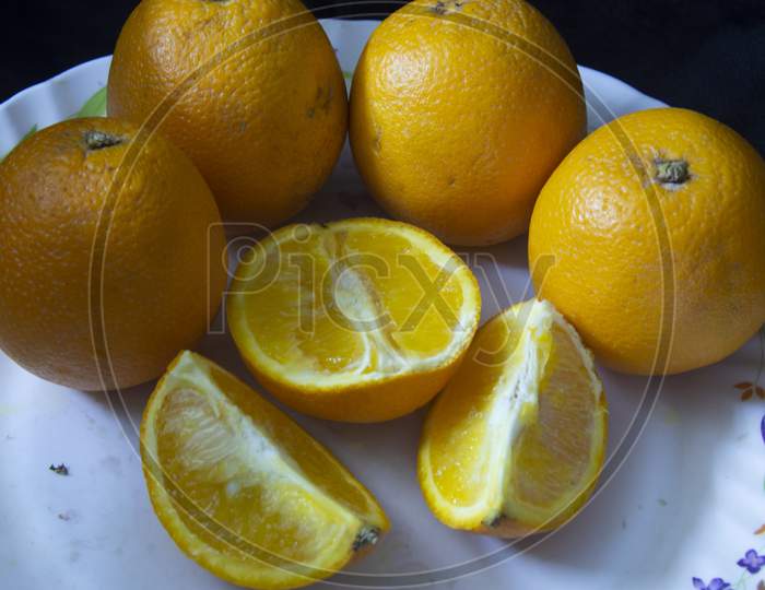 Image of Citrus × Sinensis, Also Known As The Citrus Sinensis, Includes ...