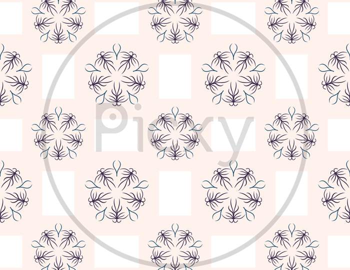 Image of Hand Drawn Multicolor Repeat Pattern On Transparent Background ...