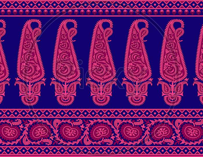 Image of Traditional Border Design Motif Background-BY275363-Picxy