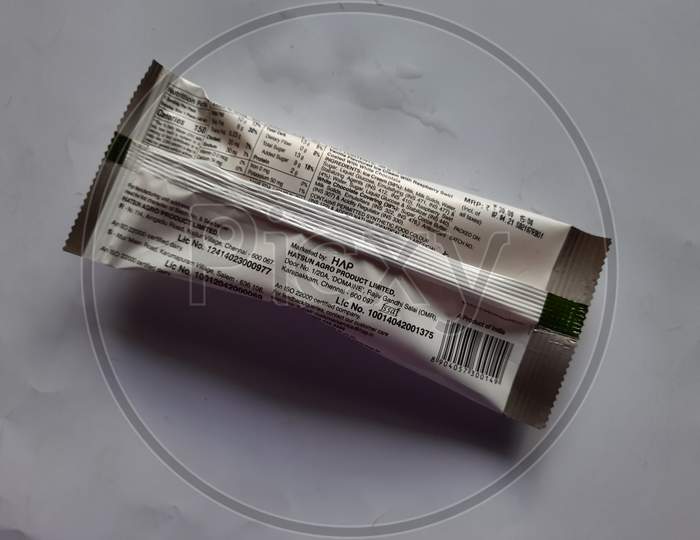 Image of Closeup of Raspberry Ripple, Chocolate, and Kulfi flavor Arun ...