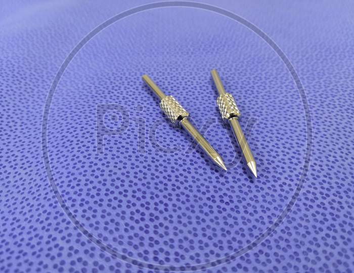 Image of Surgical Fixation Pins Using For Total Knee Repacement Surgery ...