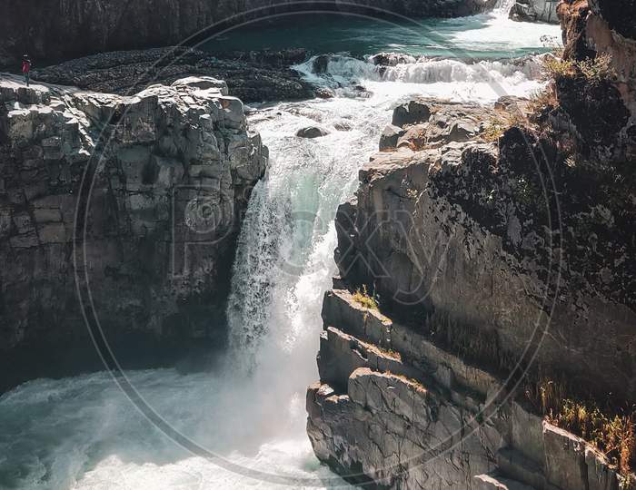 Image of Aharbal fall Kashmir-OQ166790-Picxy