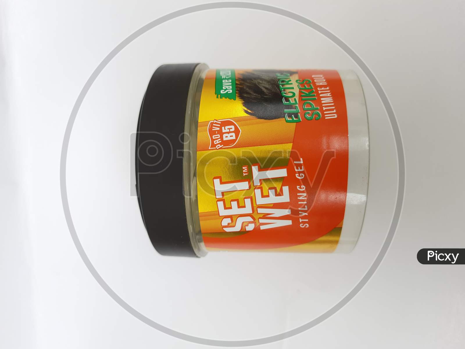 Image of Closeup of Set Wet Style Hair Gel Ultimate Hold, 250ml plastic ...