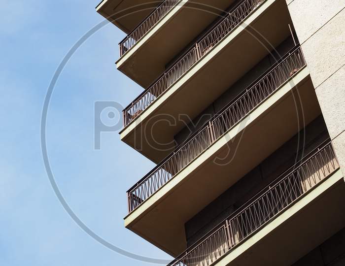 Image of Residential Building Balcony-TT220651-Picxy