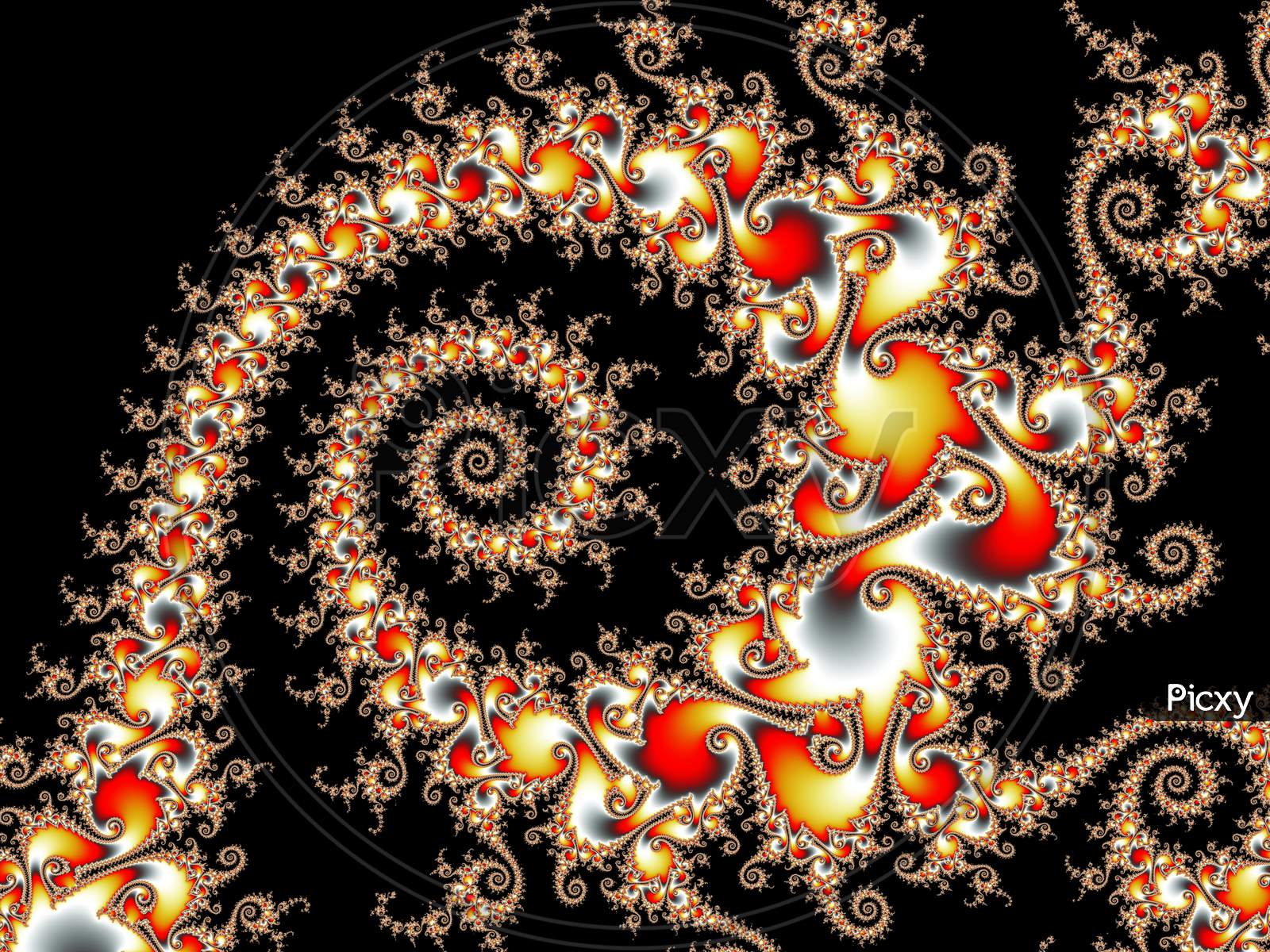 Image of Beautiful Zoom Into The Infinite Mandelbrot Set Fractal - Mathematical Art-PG719439-Picxy