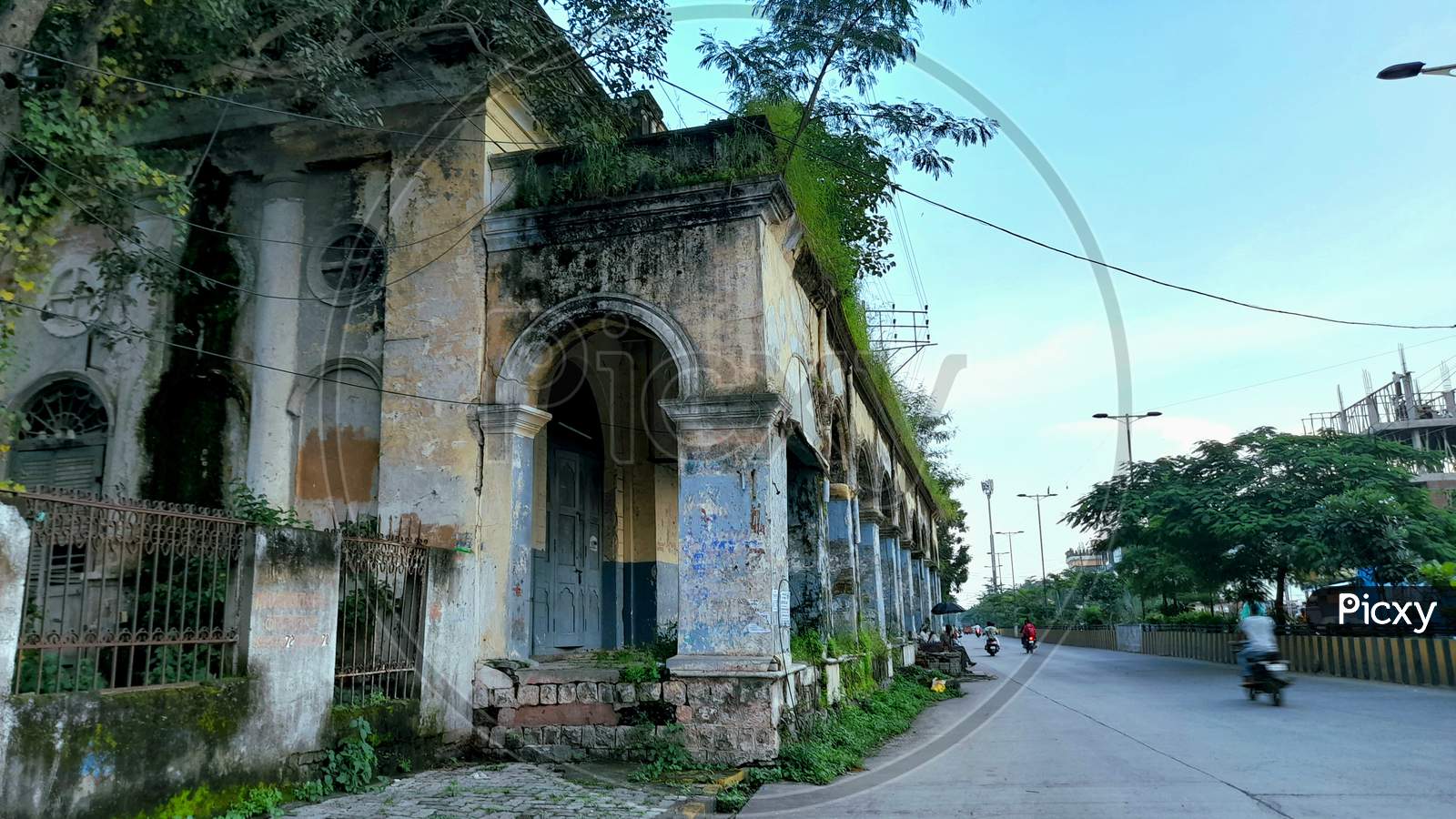 Image of Ruins of Indore Historic Record building vertical image ...