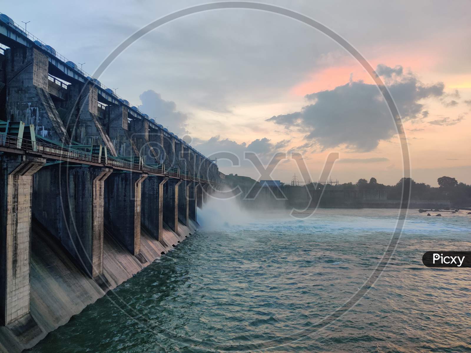 Image of Rajghat Dam, Waterfalls & River-FY284621-Picxy