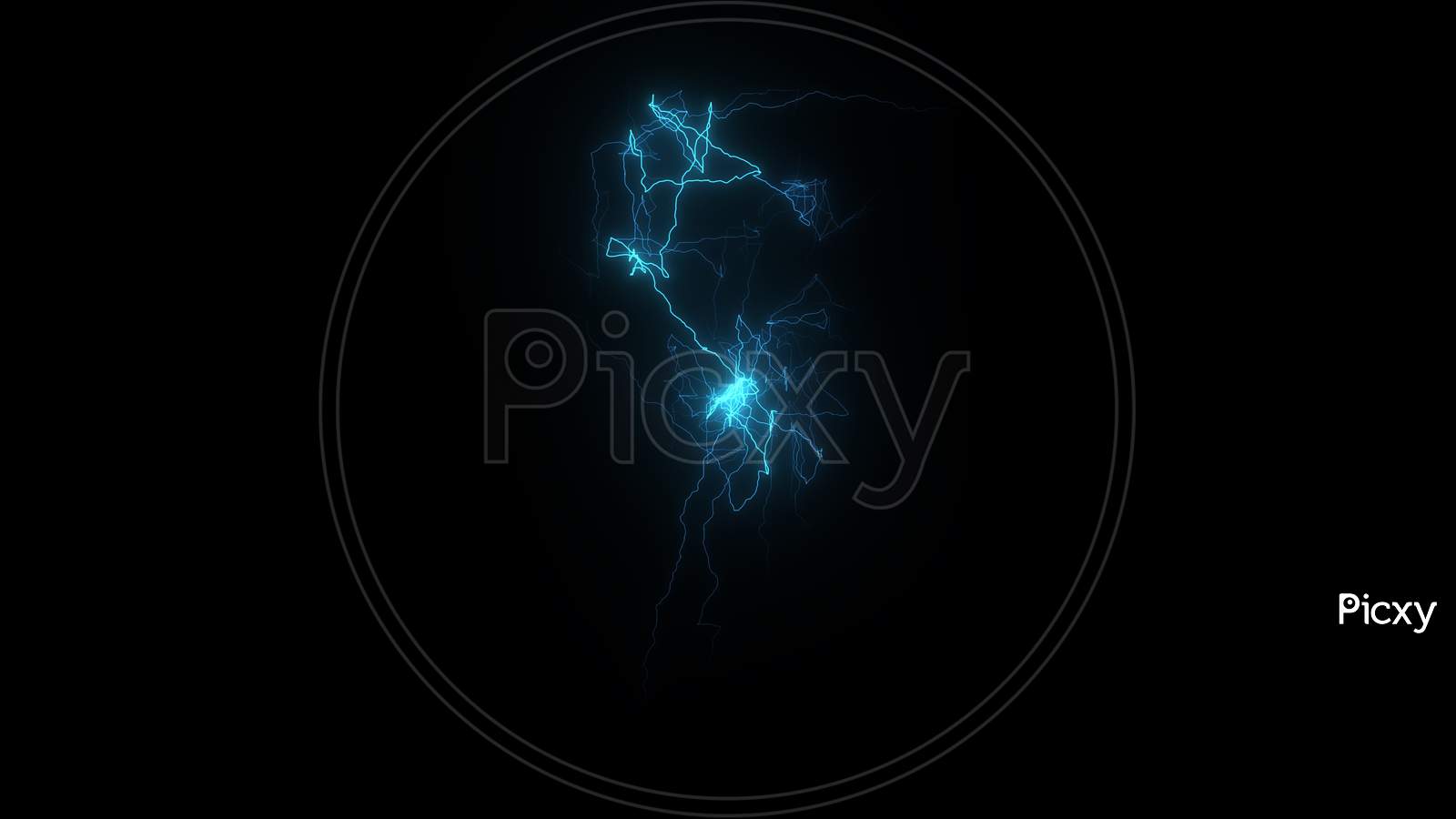 Image of Electricity Power Effect Overlay Image-QA277096-Picxy
