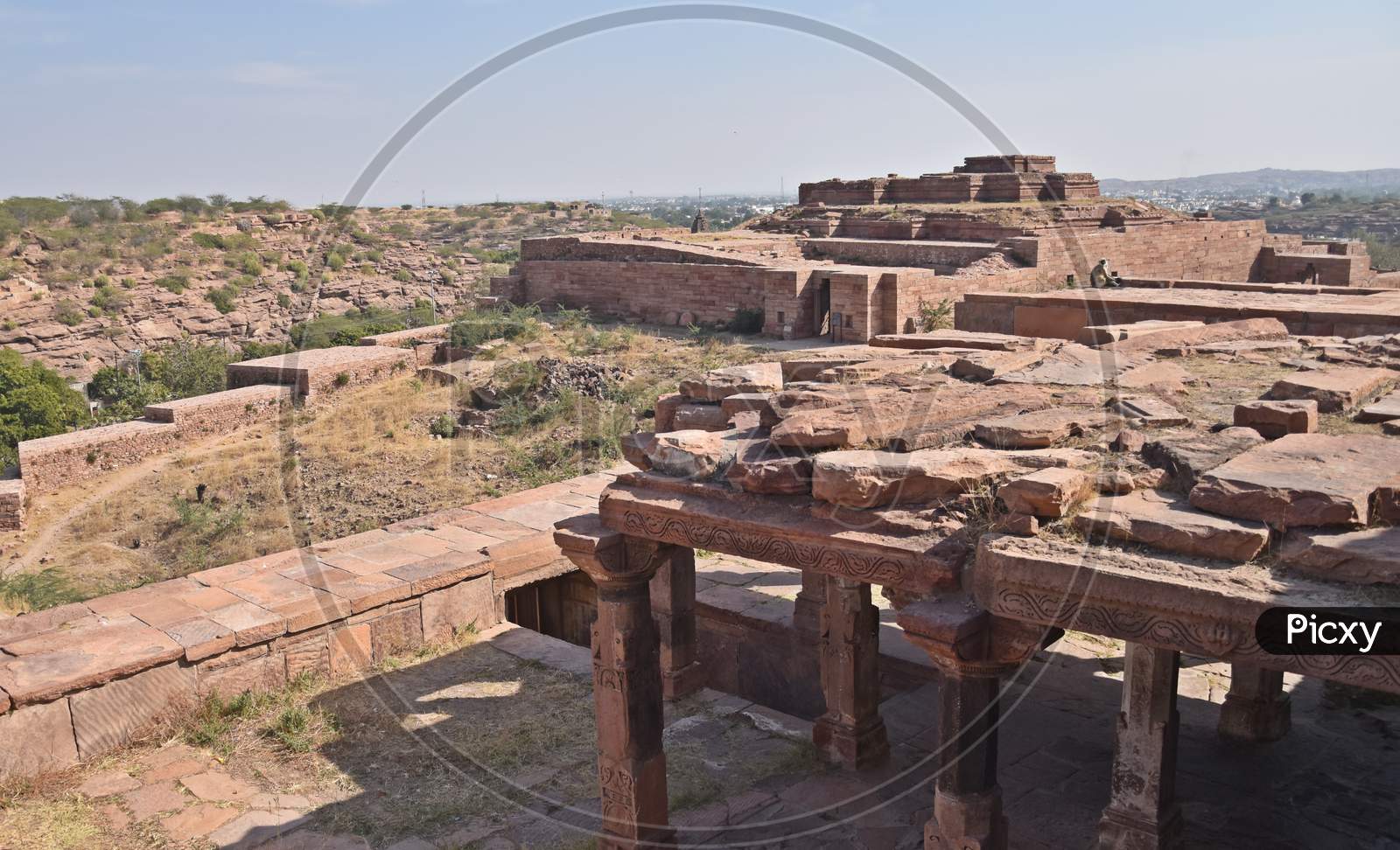 Image of mandore fort jodhpur rajasthan india-JZ249683-Picxy