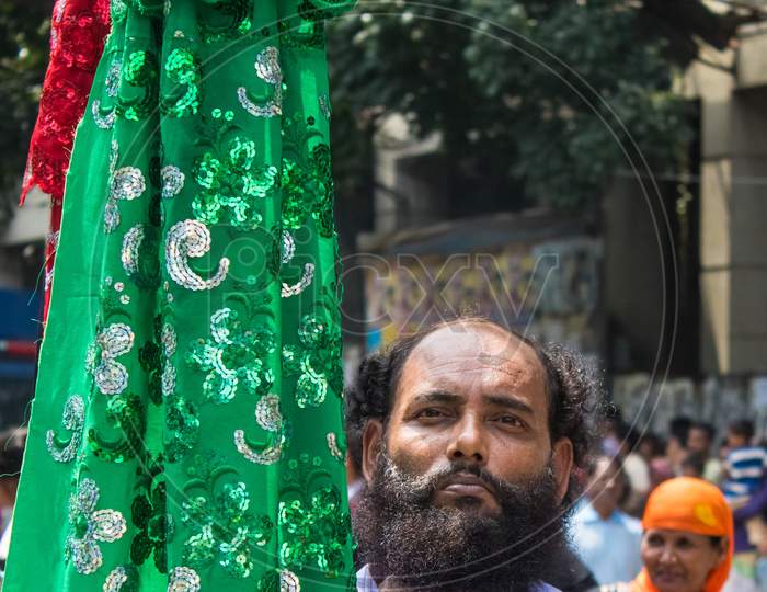 Image of Yearly Calm Procession Of Shia Muslims. Every Year They ...