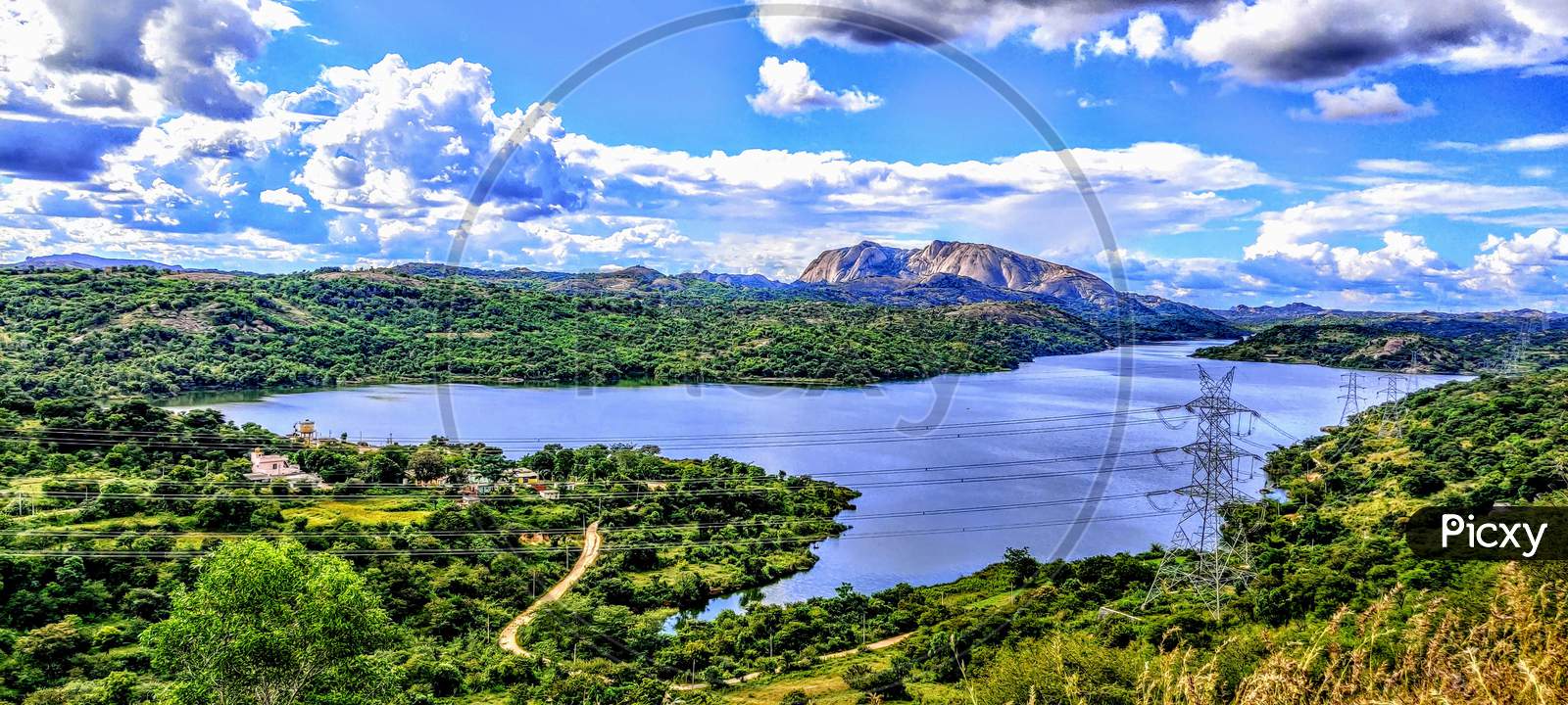 Image of landscape view of the nature ,Chikkaballapur Bangalore ...