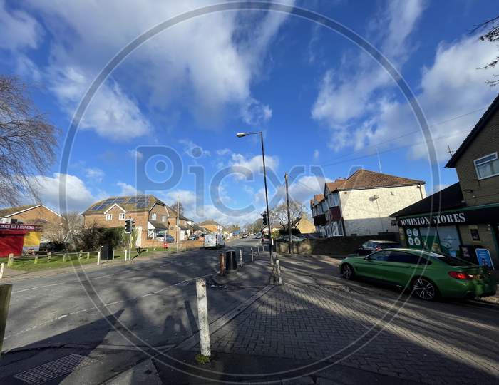 Image of road view with nature-SS513398-Picxy